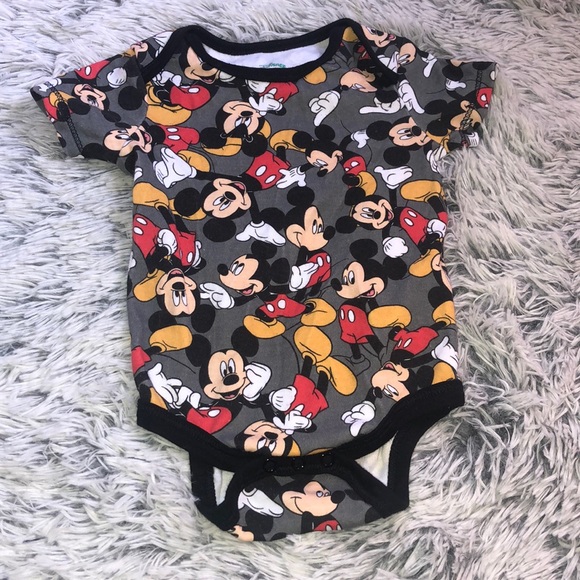 Disney | Shirts & Tops | Mickey Mouse Onesie | Poshmark